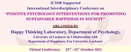 University of Lucknow / ICSSR Supported International Conference