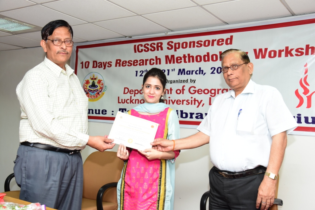 University of Lucknow / ICSSR Sponsored Research Methodology Workshop ...